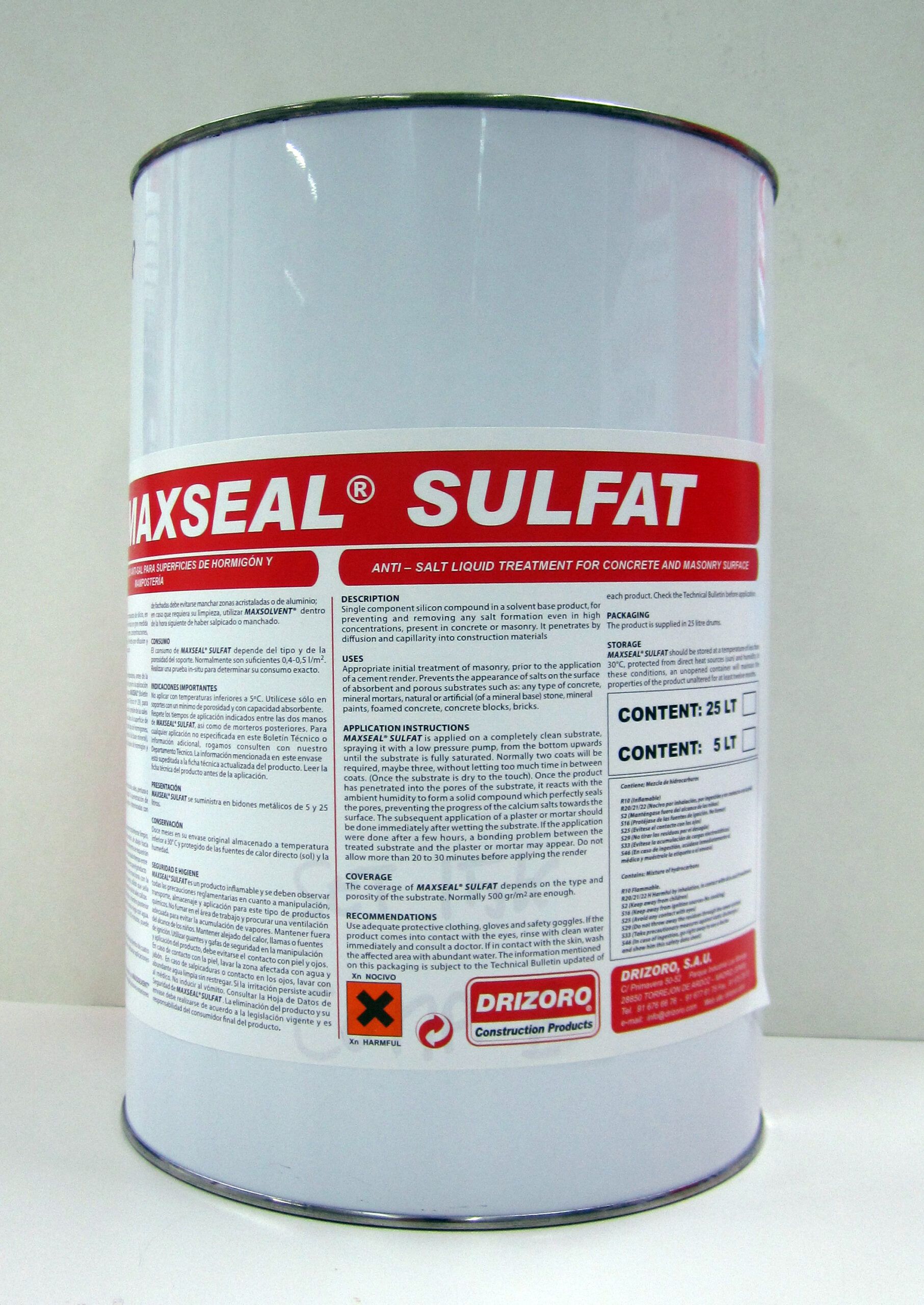 Maxseal Sulfat | Drizoro