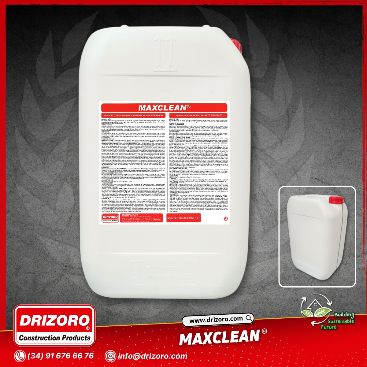Maxclean® | DRIZORO