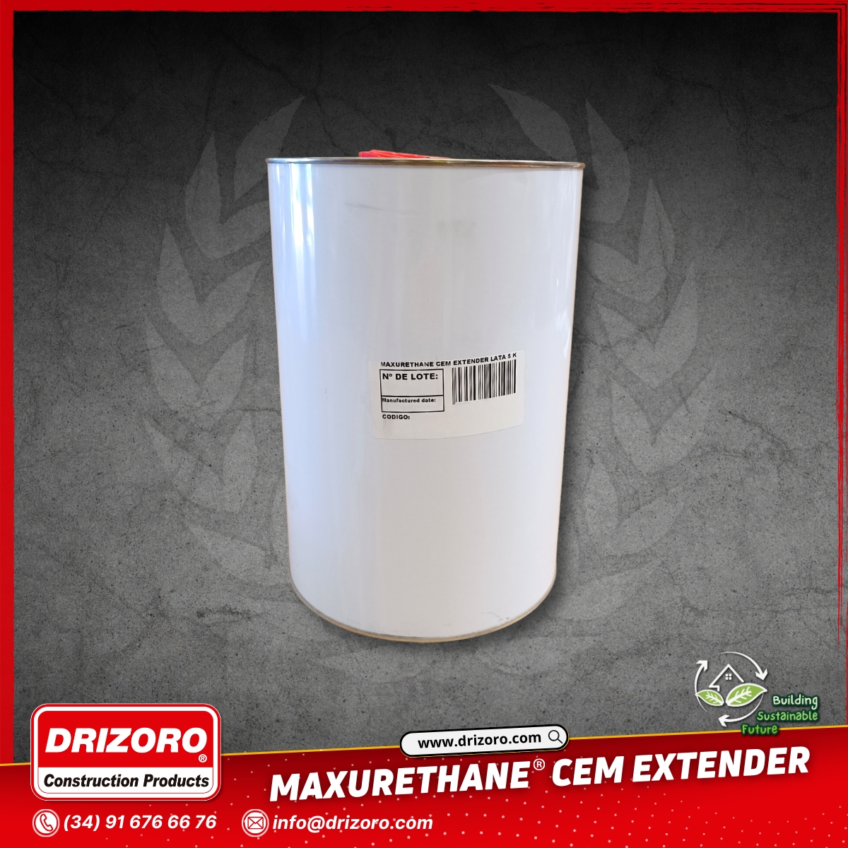 MAXURETHANE CEM EXTENDER | Drizoro